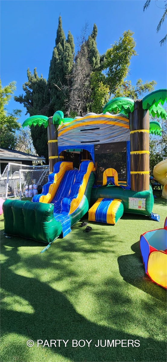 Bounce & Slide Combos - Party Rentals-Jumpers w/Slide, Water Slides ...